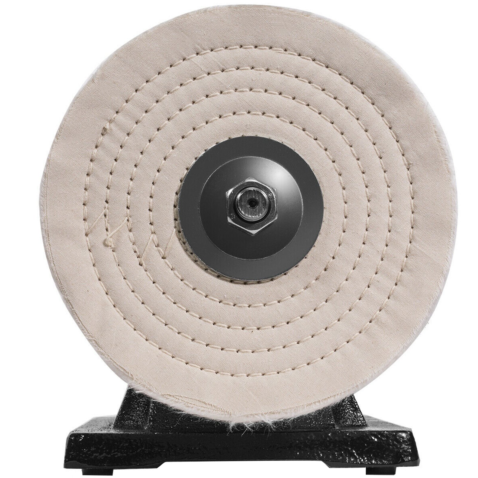 VEVOR Bench Buffer Polisher, 8 inch Buffing Machine 350W 3/4HP Motor ...