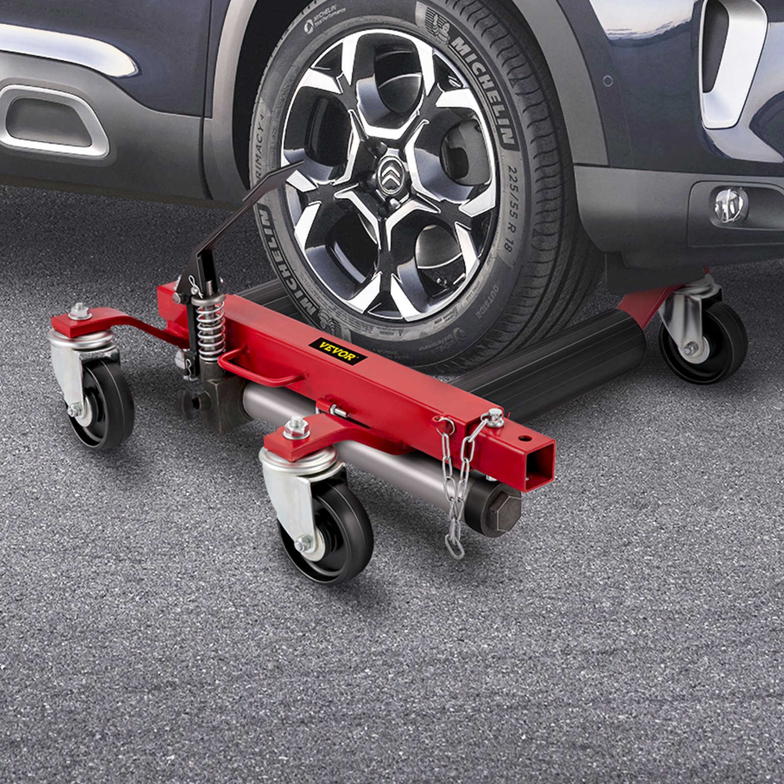 VEVOR Wheel Dolly, 1500 Lbs Capacity Car Dolly, 12'' Car Jack Dolly ...