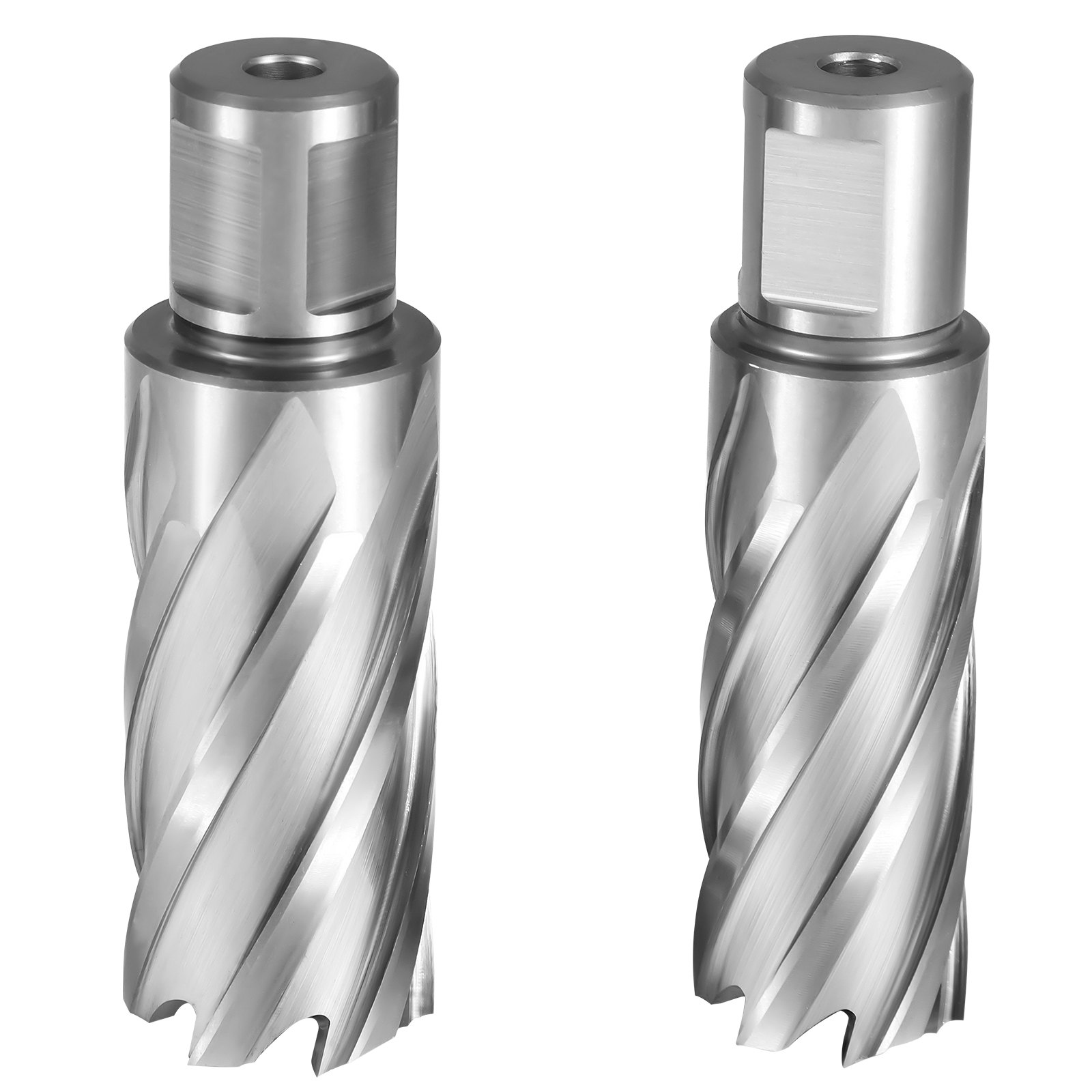 VEVOR Annular Cutter Set, 6 pcs 3/4" Weldon Shank, 2" Cutting Depth and ...