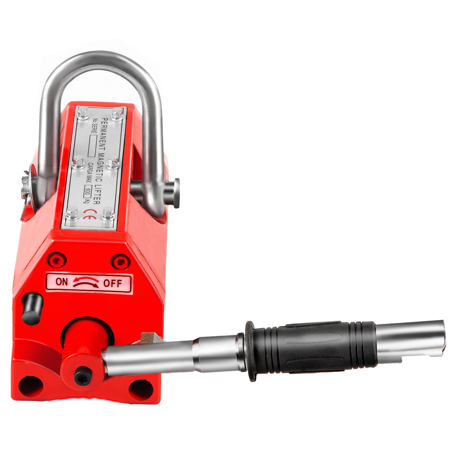 VEVOR Magnetic Lifter, 1320LBS Lifting Capability Lifting Magnet, 600KG ...