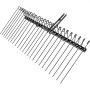 Vevor Pine Straw Rake Outdoor Landscape Rake 60" For Atv Utv Utility ...