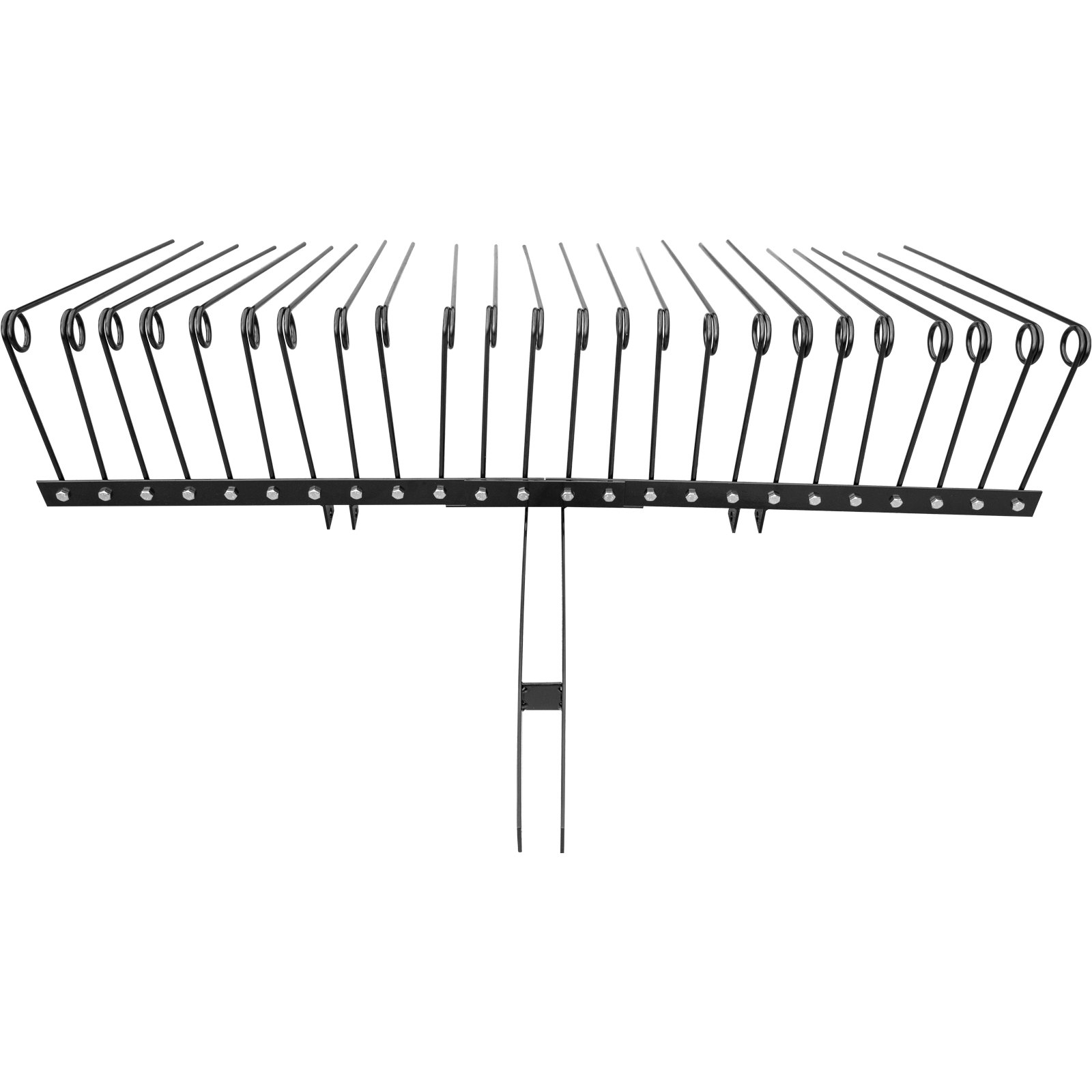Vevor Pine Straw Rake Outdoor Landscape Rake 60" For Atv Utv Utility ...