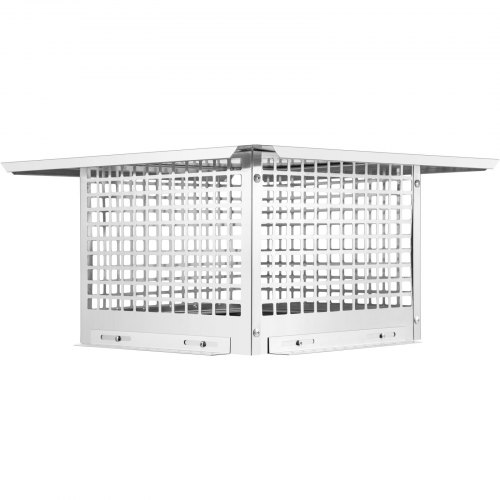 VEVOR Chimney Cap, 13" x 13" Flue Caps, 304 Stainless Steel Fireplace ...