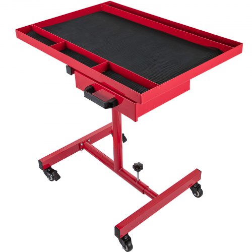 VEVOR Rolling Tool Table 220 LBS Capacity Tear Down Tray 29x20 Inch ...