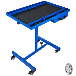 VEVOR Rolling Tool Table 220 LBS Capacity Tear Down Tray 29x20 Inch ...