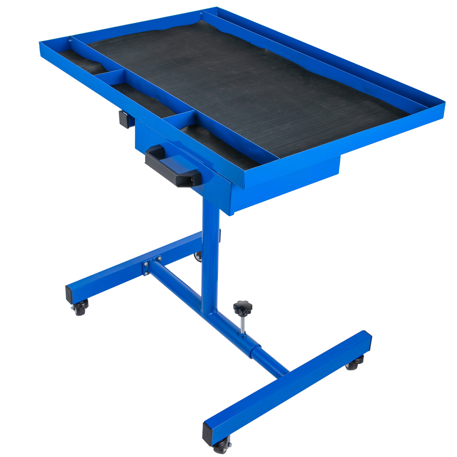 Rolling Tool Table Tear Down Tray 220lbs Adjustable Height With ...