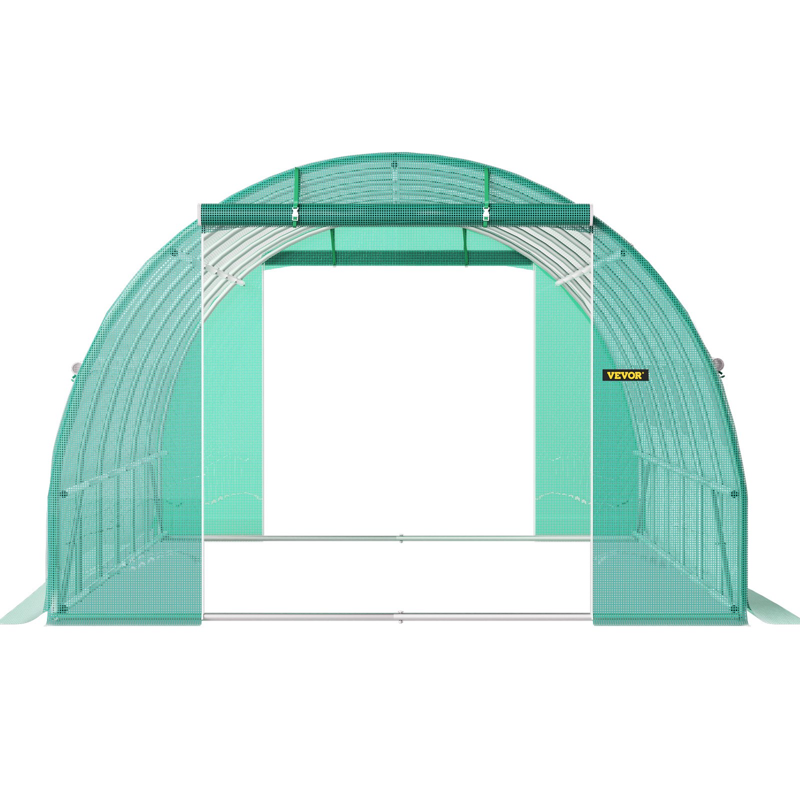VEVOR Walk-in Tunnel Greenhouse, 20 x 10 x 7 ft Portable Plant Hot ...