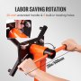 VEVOR Engine Stand, 1500LBS Rotating Engine Stand with 360 Degree ...