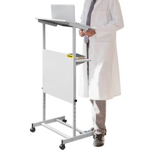 VEVOR Pupitre debout, chaire portable à réglage en hauteur, support de ...