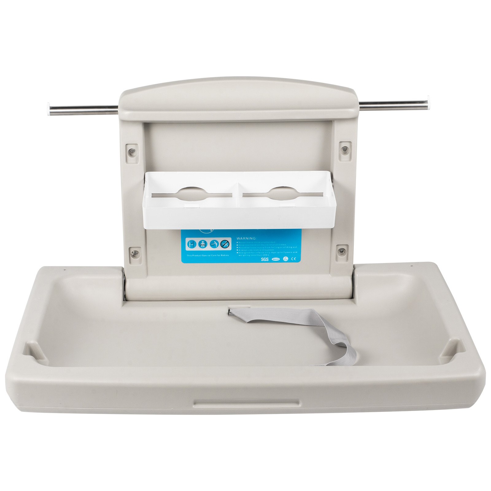 Baby Changing Station Commercial Wall Mounted Diaper Changing Table ...