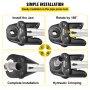 VEVOR Compact Propress Jaw 1/2″ 3/4″ 1″ Propress Compact Press Jaw 40 ...