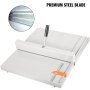 19" Manual Paper Card Creasing Machine Scorer W/ Magnetic Backstop A3 ...