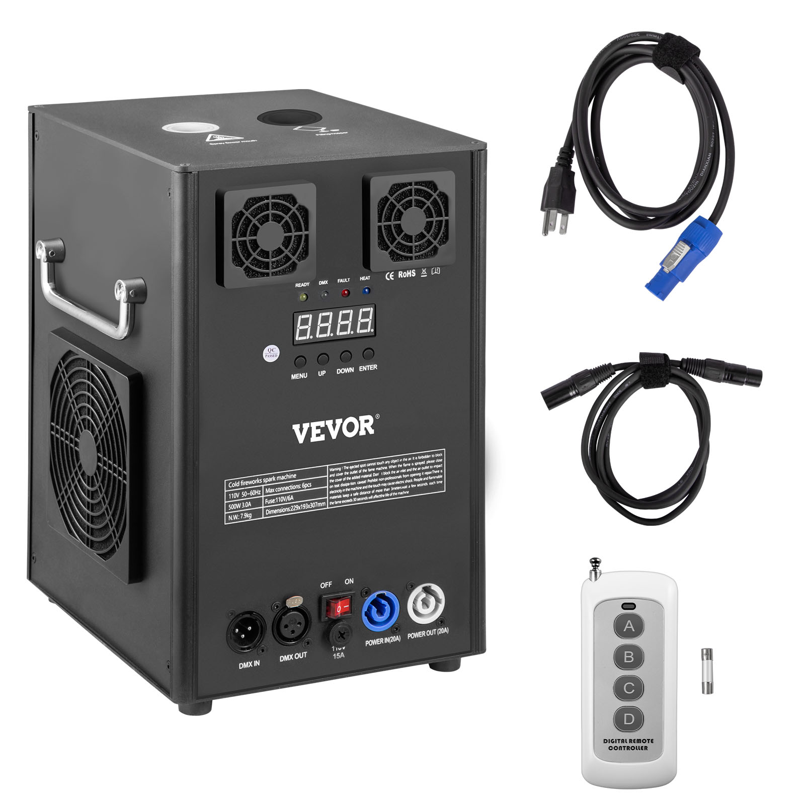 VEVOR Large Stage Equipment Special Effect Machine, 500W Stage Lighting ...