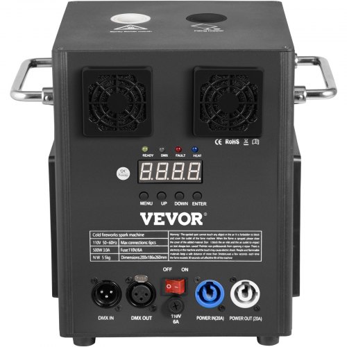 VEVOR Stage Equipment Special Effect Machine, 500W Stage Lighting ...