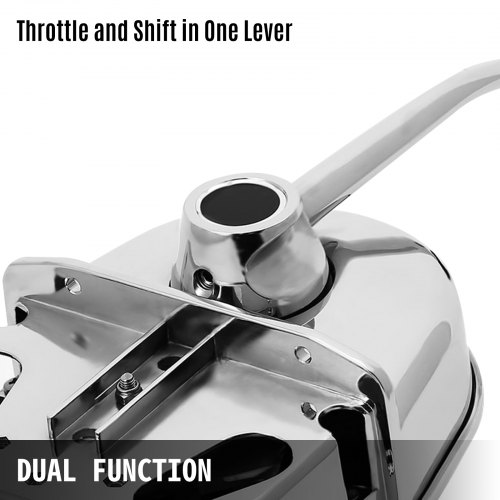 EXCELLENT UNIVERSAL SINGLE LEVER TOP MOUNT MARINE BOAT HANDLE JET ...