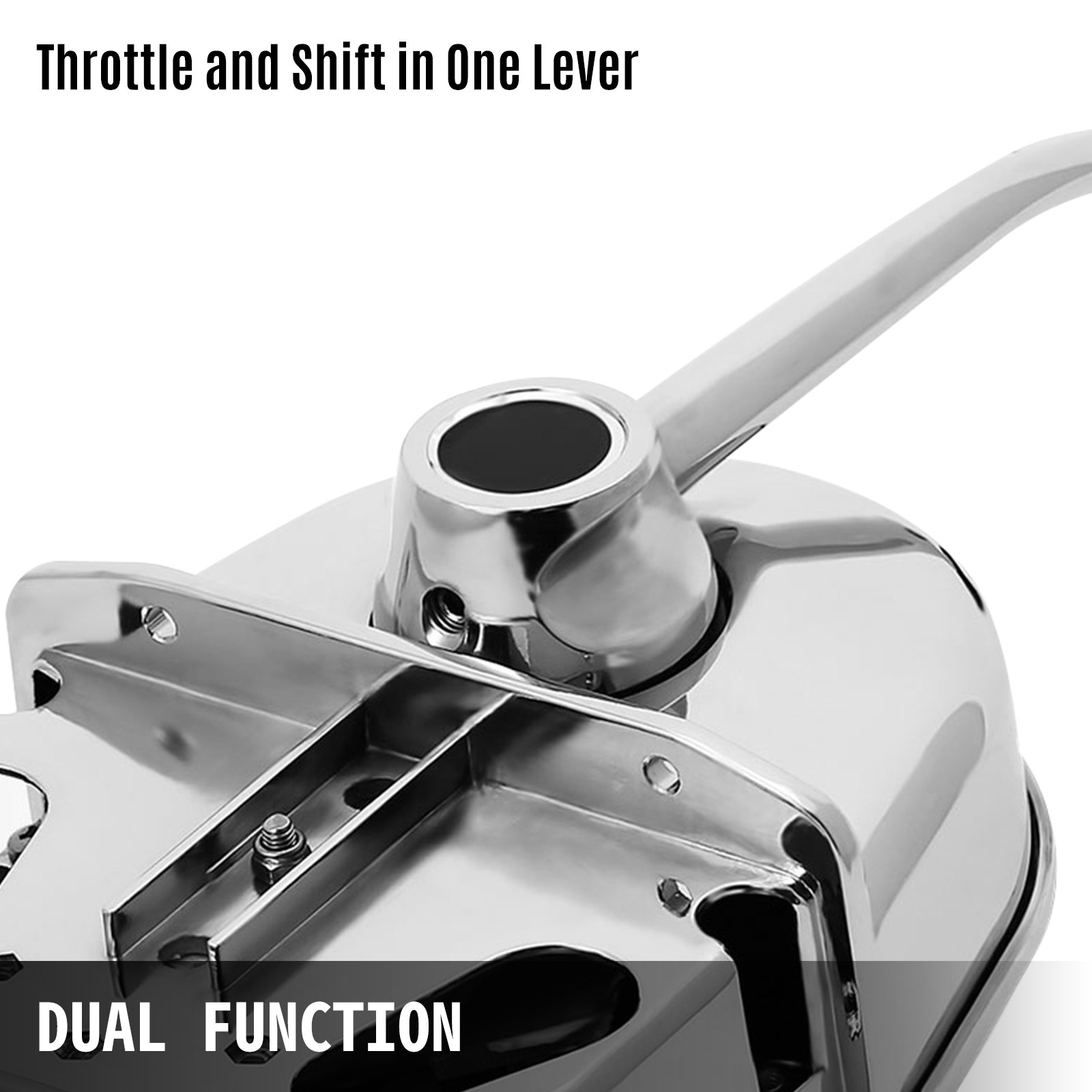 EXCELLENT UNIVERSAL SINGLE LEVER TOP MOUNT MARINE BOAT HANDLE JET ...