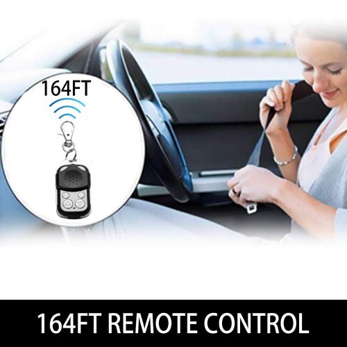 Vevor Gate Remote Control 4 Button Backup Key Accept Signal Within