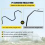 VEVOR Wiggle Wire and Lock Channel, 6.56ft Spring Lock & U-Channel ...