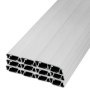 VEVOR Spring Wire and Lock Channel, 6.56ft Spring Lock & U-Channel ...