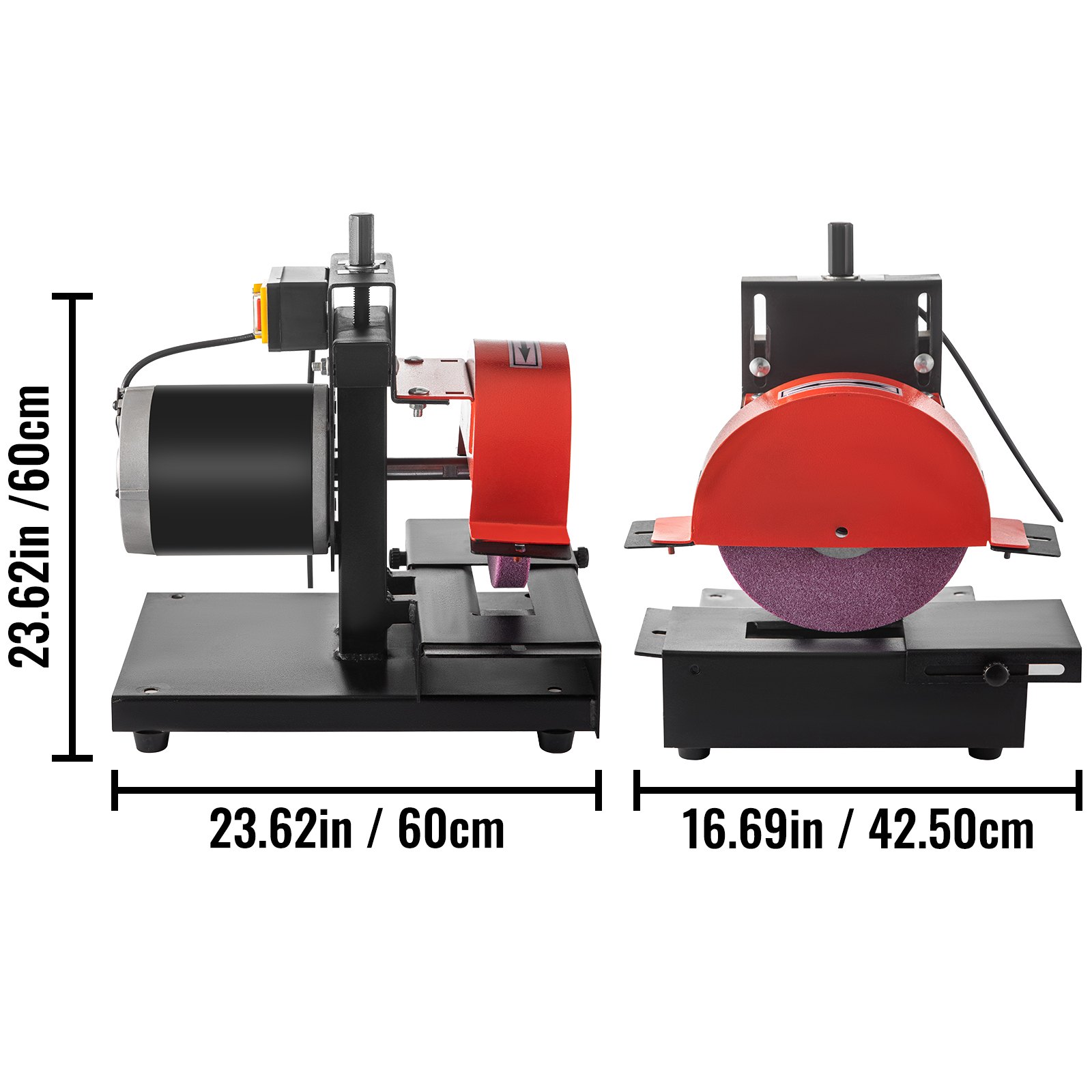 VEVOR VEVOR 1.1KW Electric Bench Grinder Variable Speed Bench Grinder ...