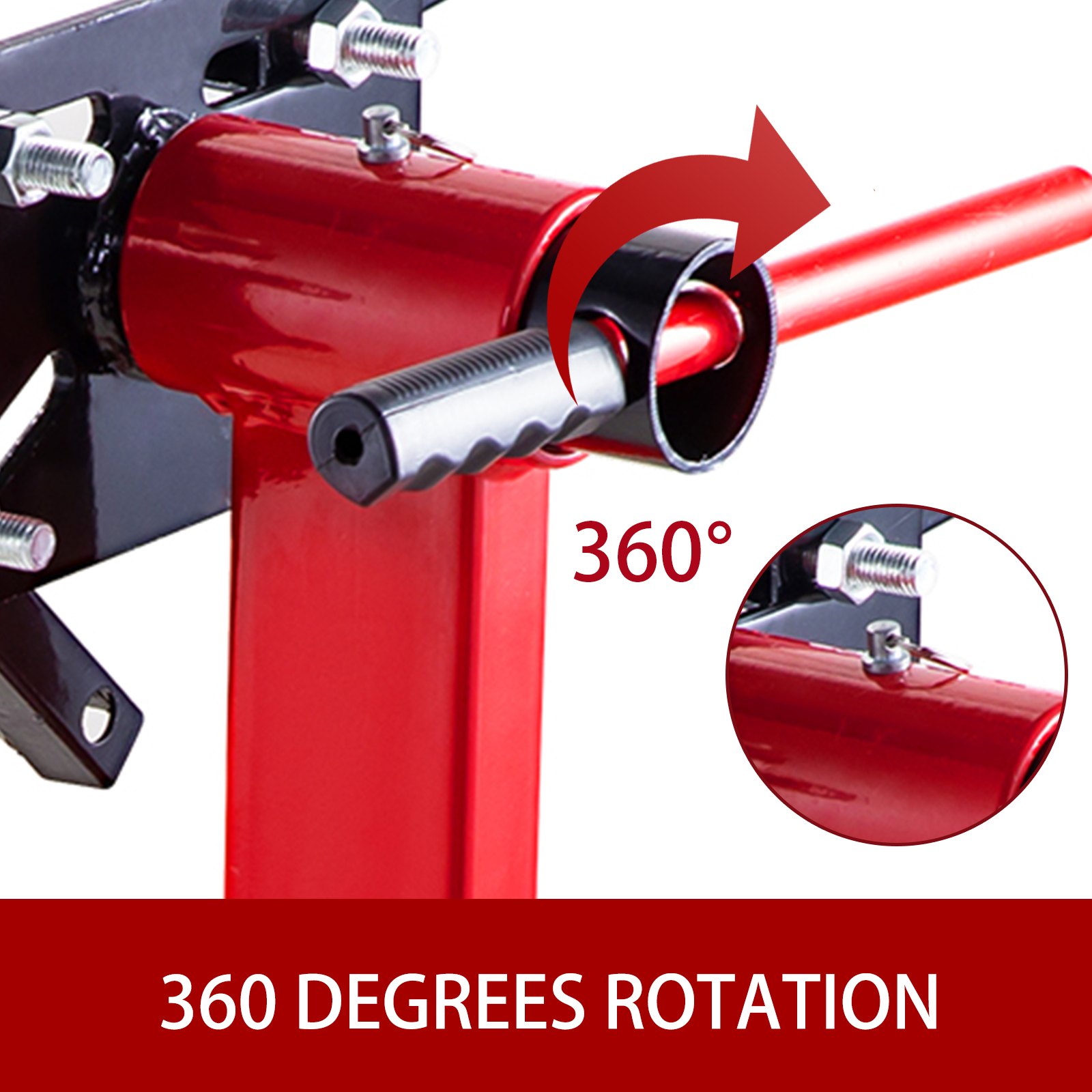 VEVOR Engine Stand 1000LBS Capacity Motor Stand Engine Hoist Rotating ...