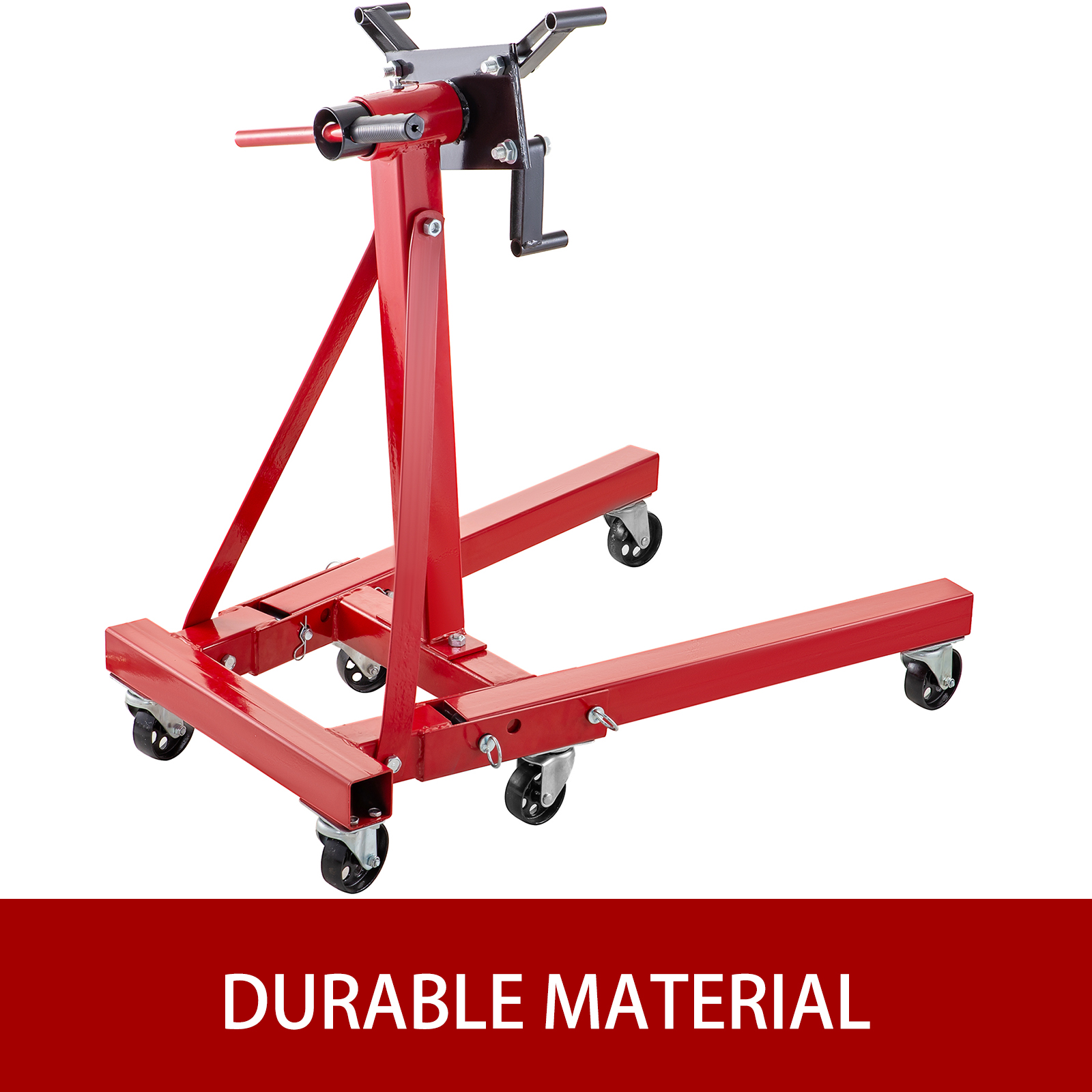 2000 Lb Engine Stand | Folding Motor Hoist Dolly Mover Auto Repair ...