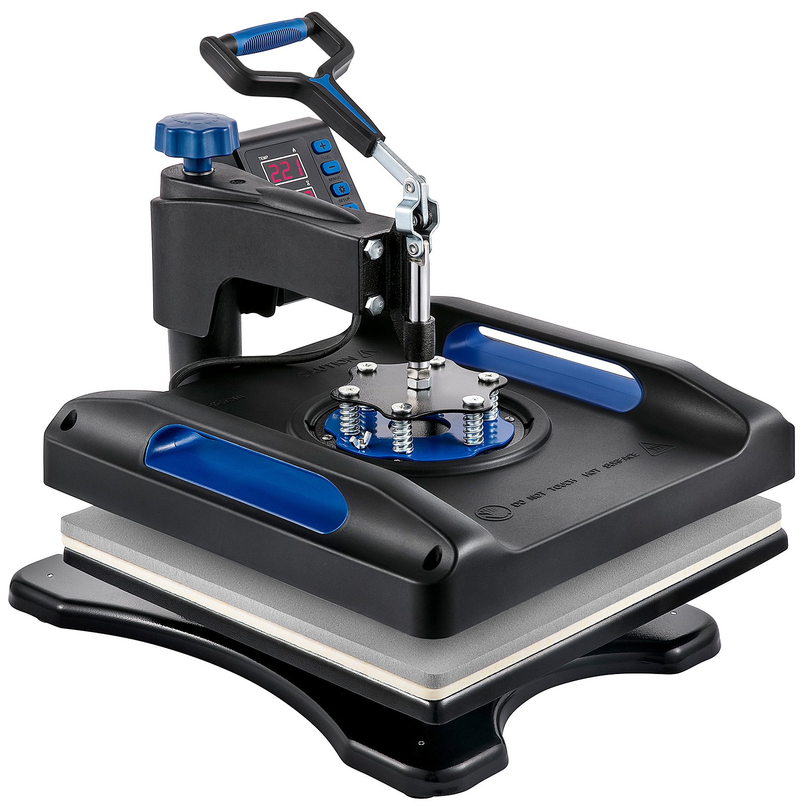 VEVOR Heat Press Machine, 15 x 15 Inches, Fast Heating, 360 Swing Away ...