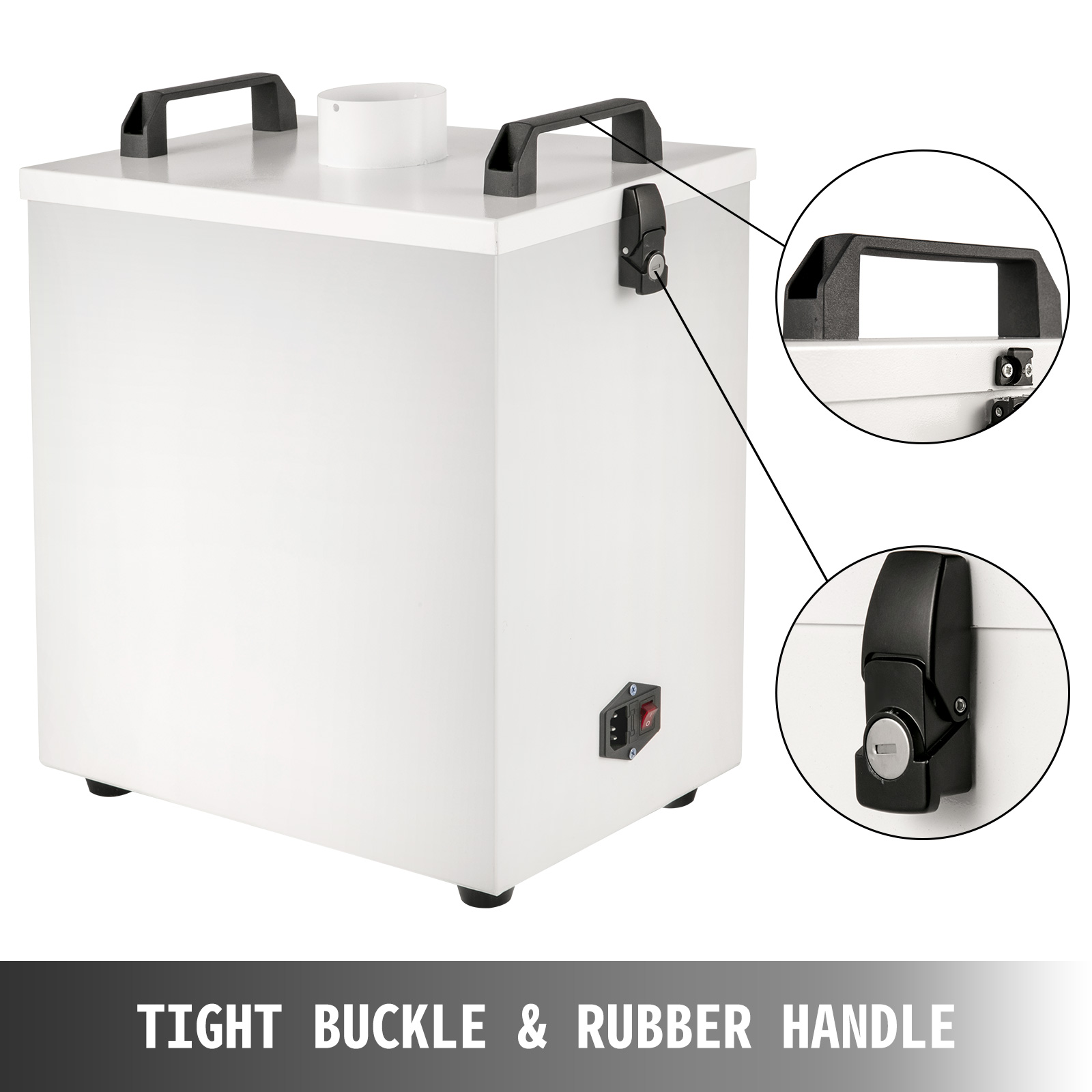 VEVOR Pure Air Fume, 80W Smoke Air Purifier, 110V Fume Extractor 180m³ ...