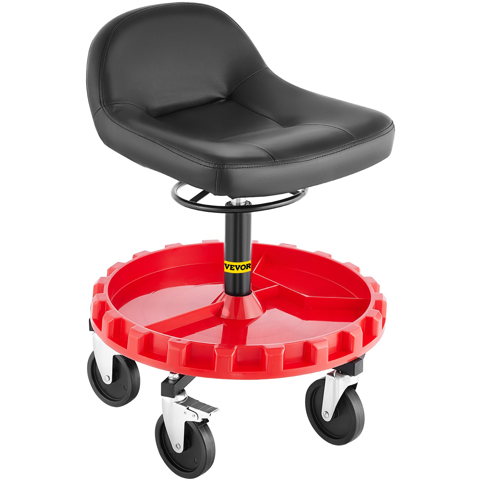 VEVOR VEVOR Mechanics Swivel Seat 300 LBS Rolling Work Stool Height ...