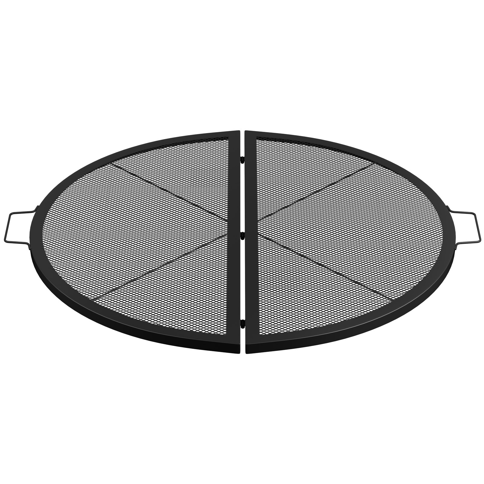 VEVOR Fire Pit Cooking Grill Grate 36 Inch, Foldable Round Cooking Rack ...