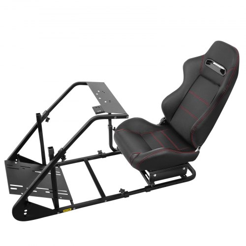 VEVOR Vevor Rs6 Racing Simulator Cockpit Gaming Chair W/ Stand Carbon ...