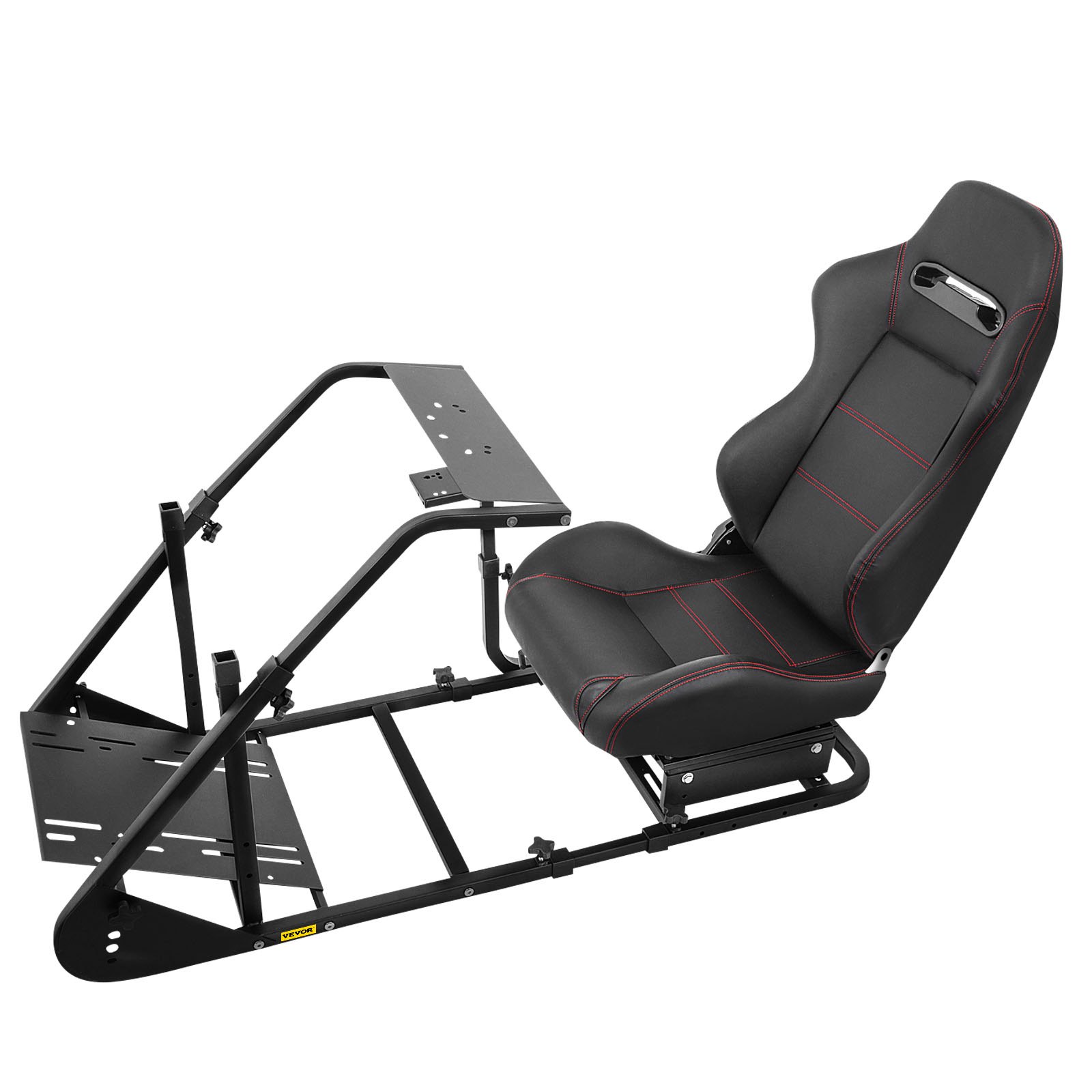 Rs6 Racing Simulator Cockpit Gaming Chair W/ Stand Stretchable Height ...