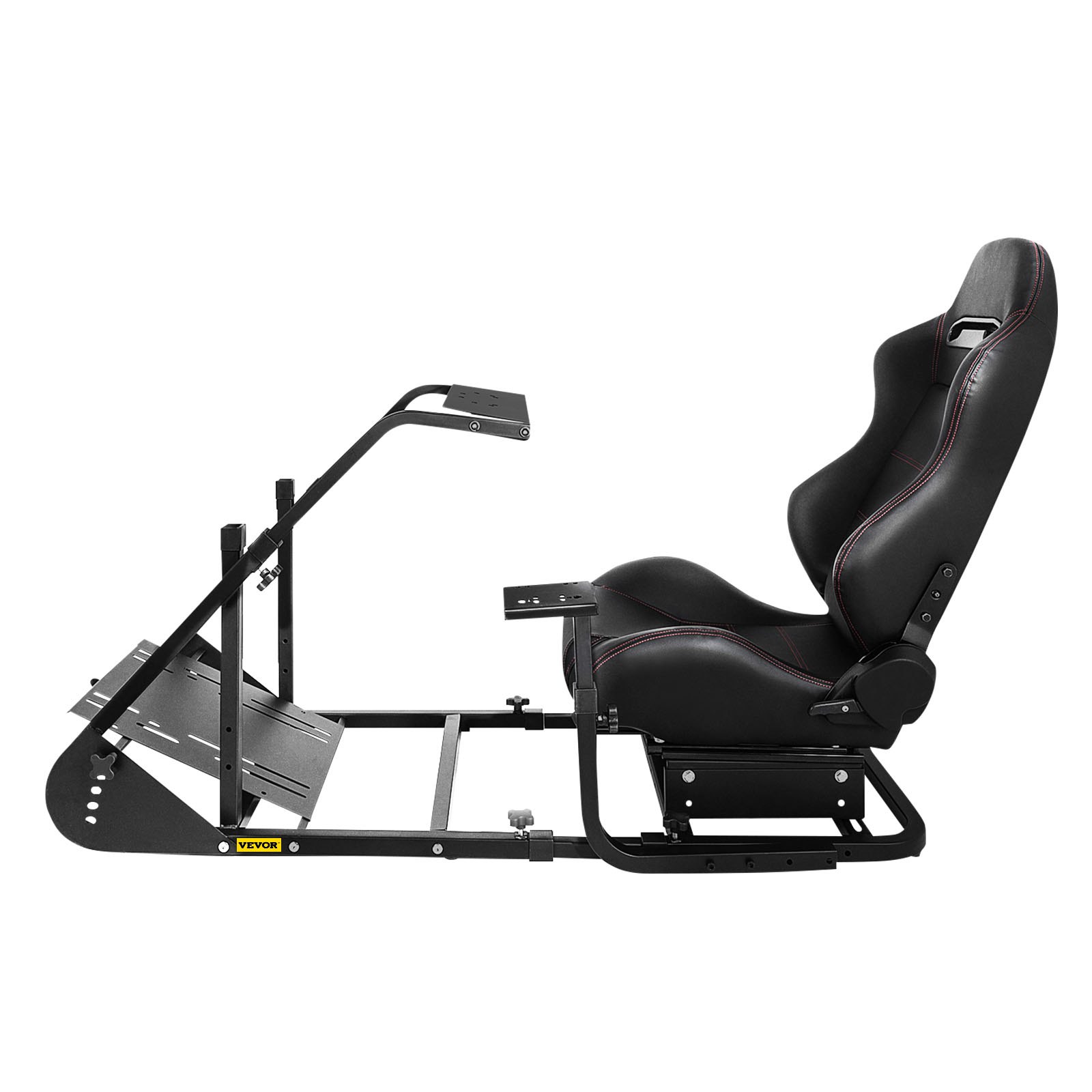 VEVOR Vevor Rs6 Racing Simulator Cockpit Gaming Chair W/ Stand Carbon ...