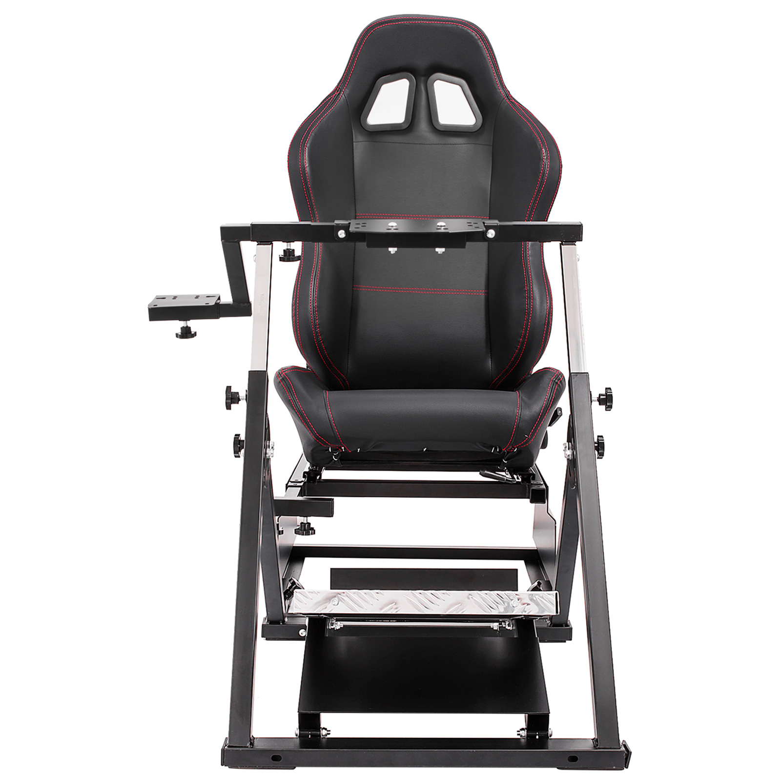 Simulator Cockpit Racing Chair W/ Steering Wheel Stand For Logitech ...