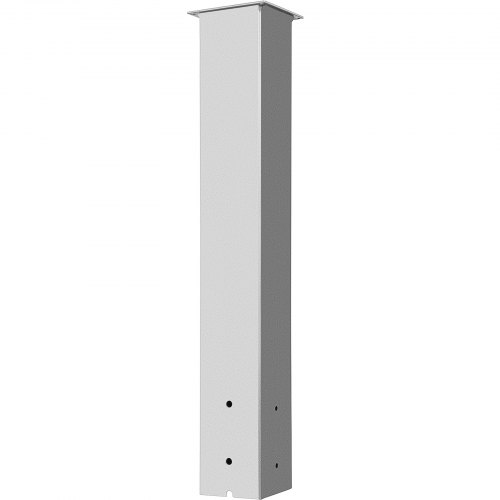 Vevor Mailbox Post, 27" High Mailbox Stand, White Powder-coated Mail ...