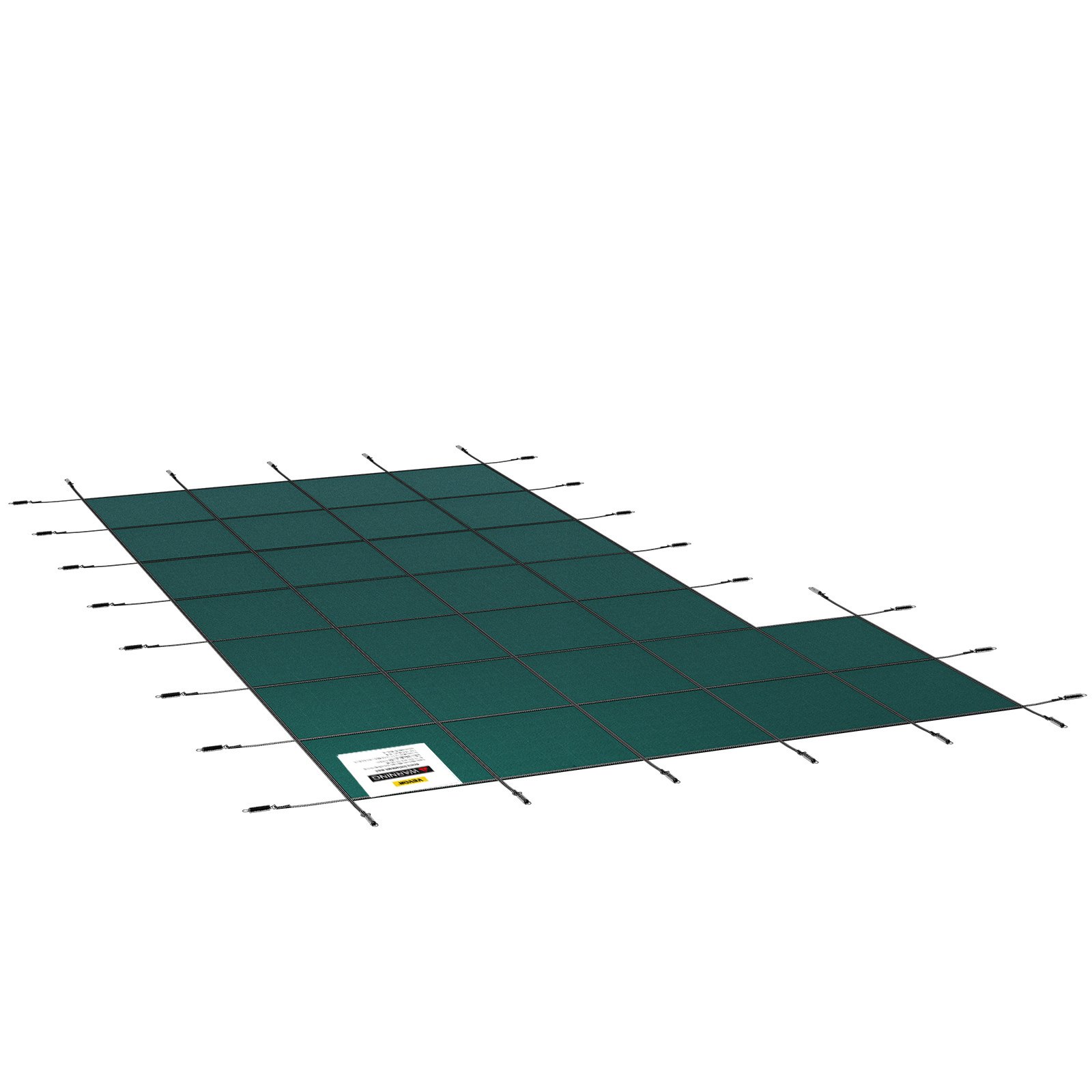 VEVOR Inground Pool Safety Cover, 18 ft x 34 ft Rectangular Winter Pool ...