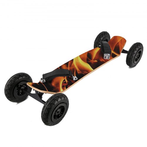 VEVOR Mountainboard, 37''L Cross Country Skateboard, All Terrain ...