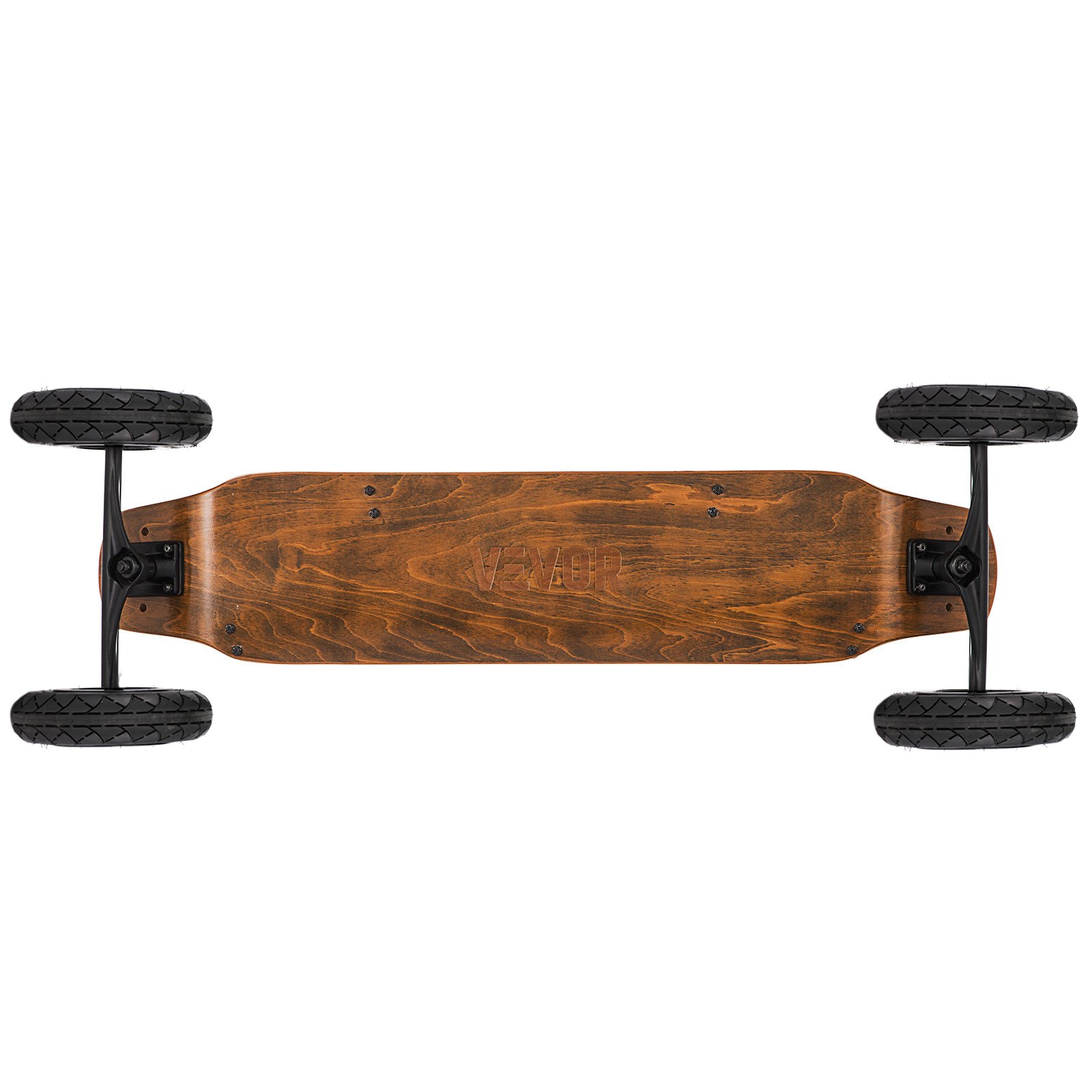 VEVOR Mountainboard, 37''L Cross Country Skateboard, All Terrain ...