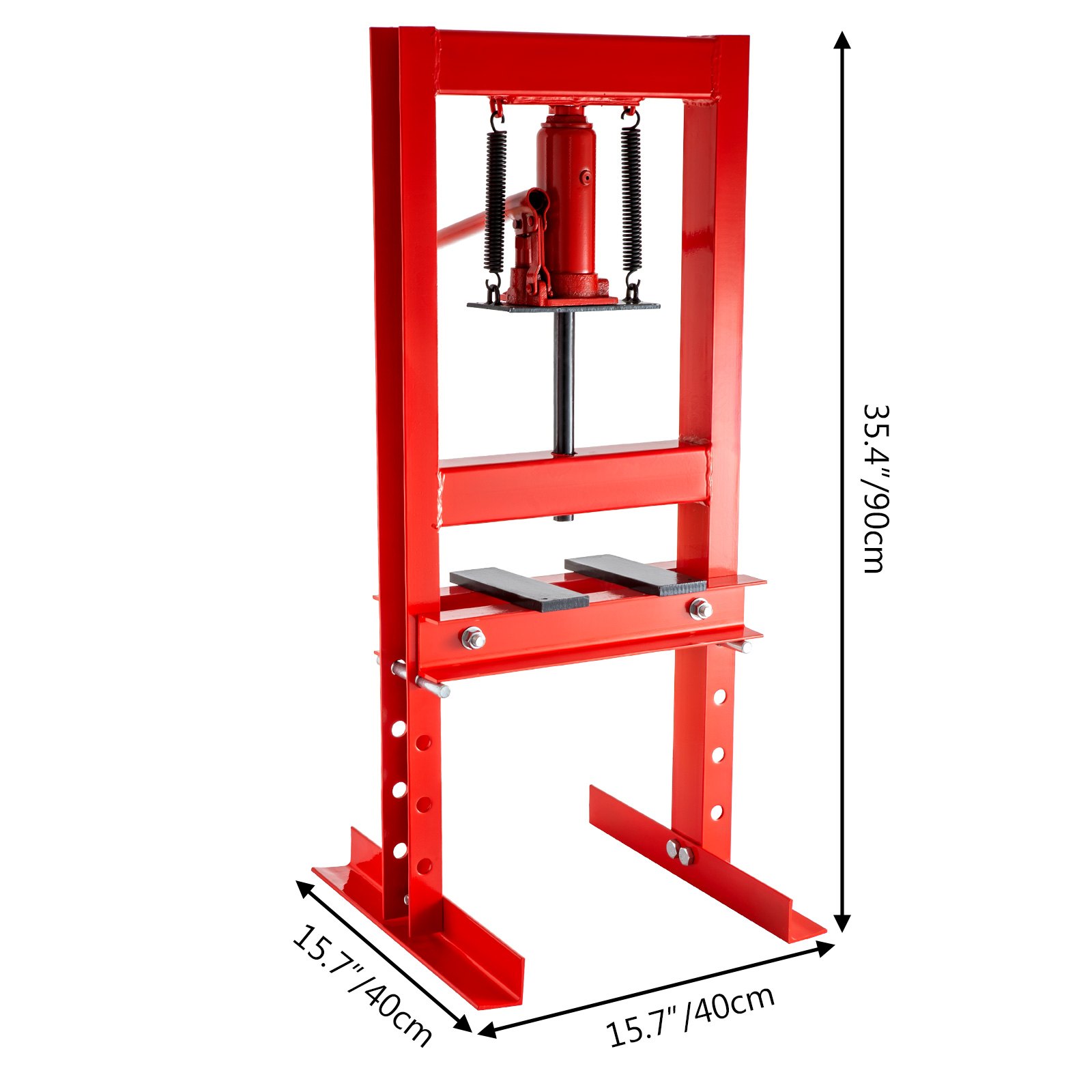 VEVOR Hydraulic Shop Press 6 Ton H-Frame Hydraulic Press 13227lbs with ...