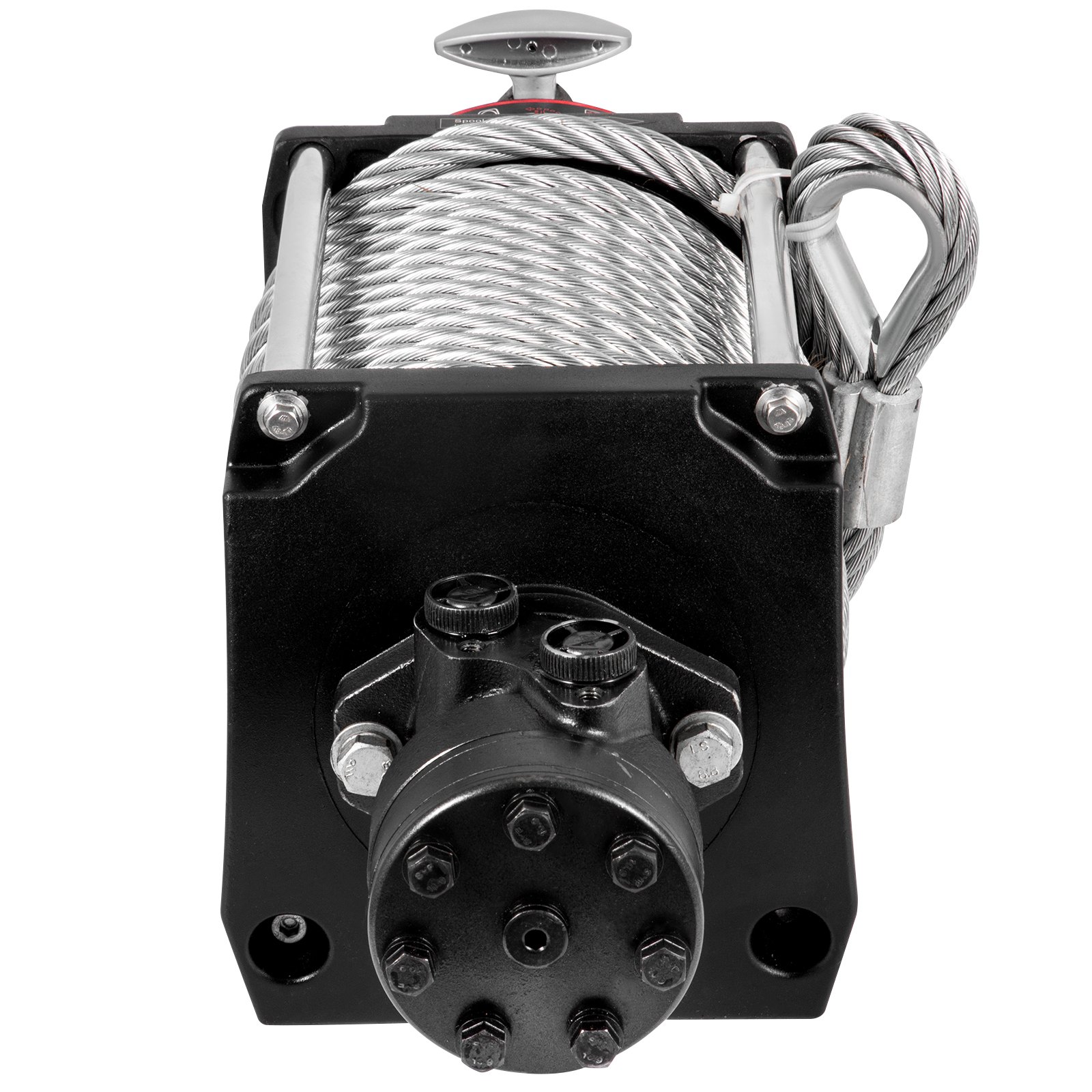 VEVOR Industrial Hydraulic Winch 20,000lbs, Hydraulic Anchor Winch with ...
