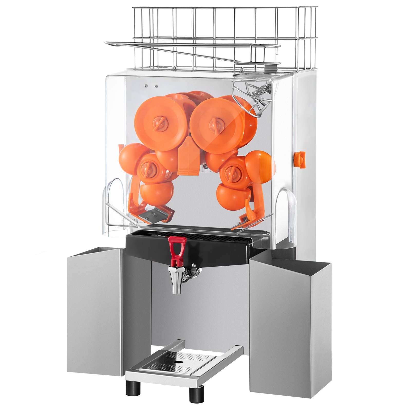VEVOR Commercial Juicer Machine with Water Tap, 110V Juice Extractor ...