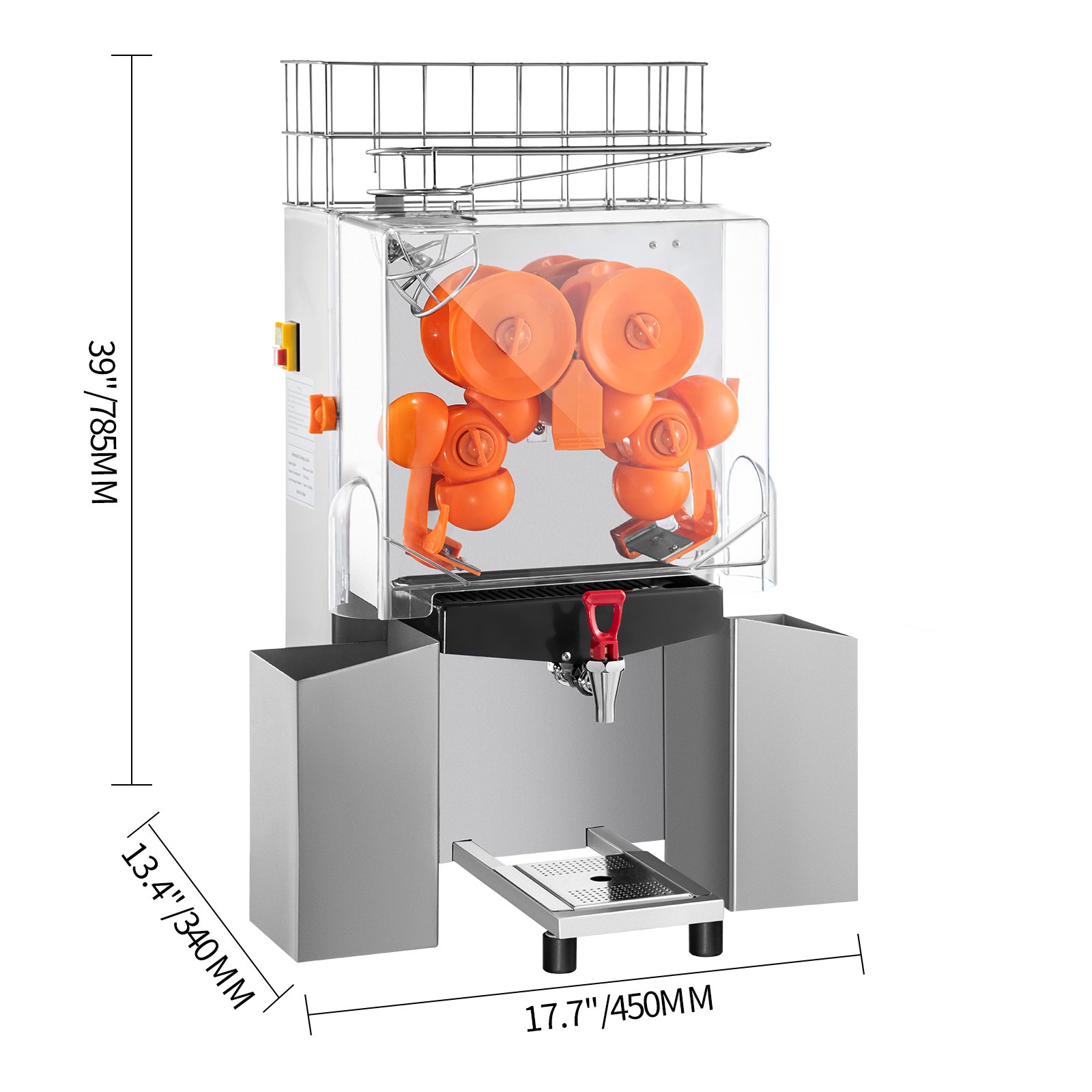 High-capacity Juicer VEVOR Commercial Orange Juicer Machine - 120W ...