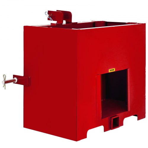 VEVOR 3 Point Ballast Box, 800lbs Capacity Hitch Ballast Box, Standard ...