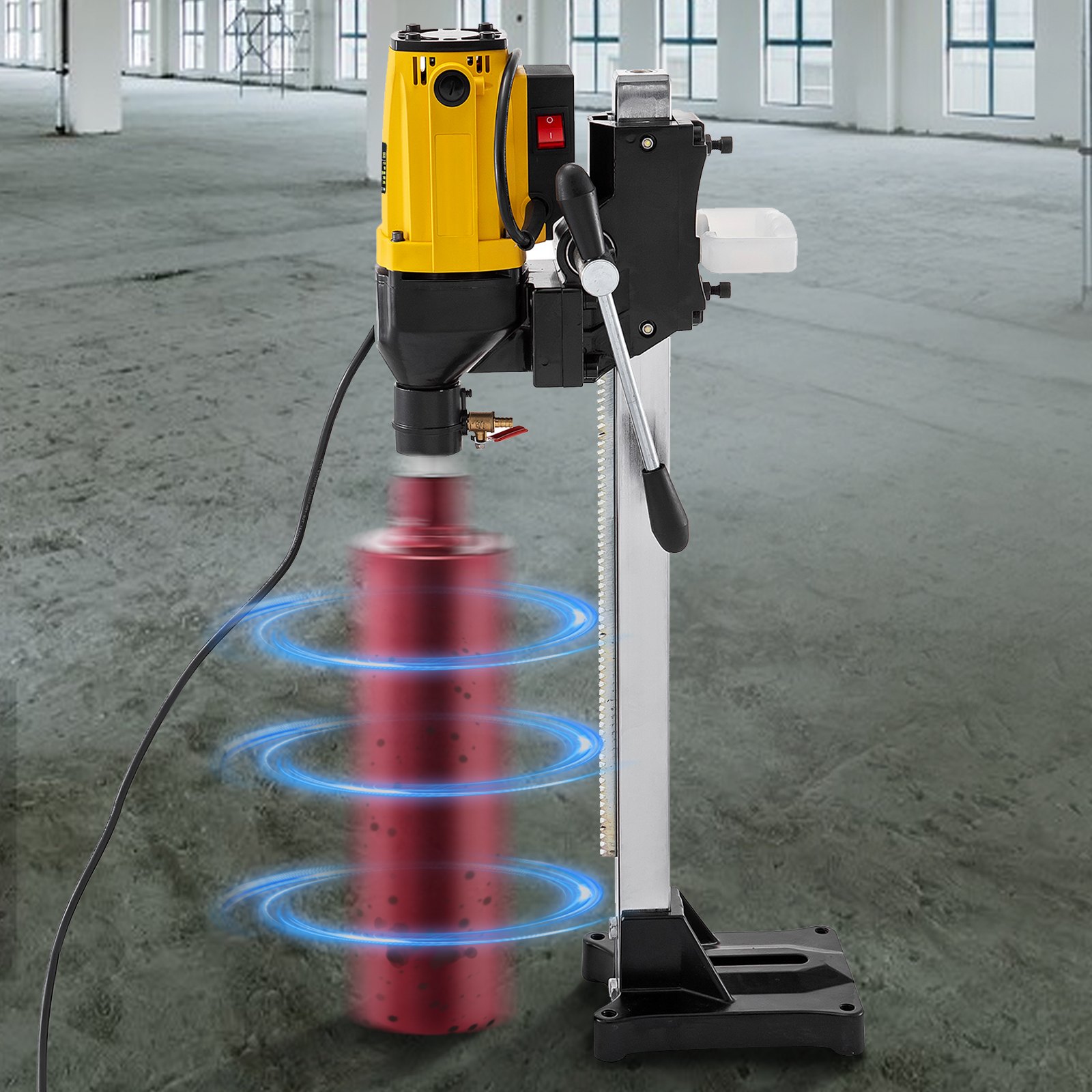 VEVOR 6 Inch/160MM Diamond Core Drilling Machine 2180W Diamond Core ...