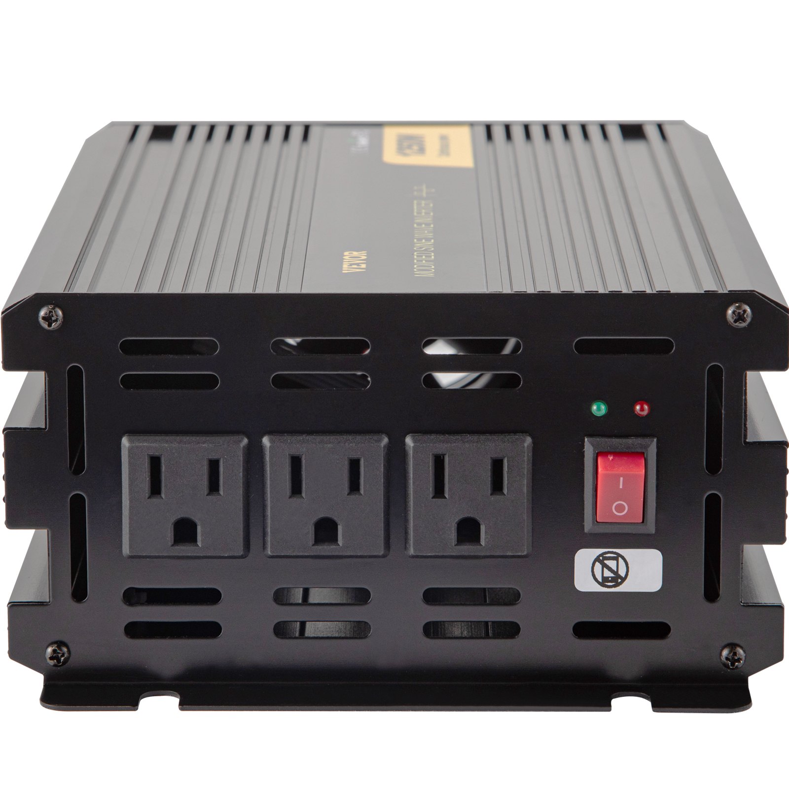 VEVOR Power Inverter, 2300W Modified Sine Wave Inverter, DC 24V to AC ...
