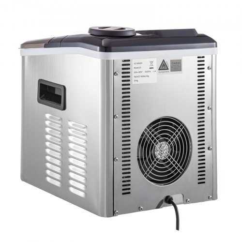 40ibs/18kg Countertop Ice Maker Portable Clear Ice Cubes Kitchen ...