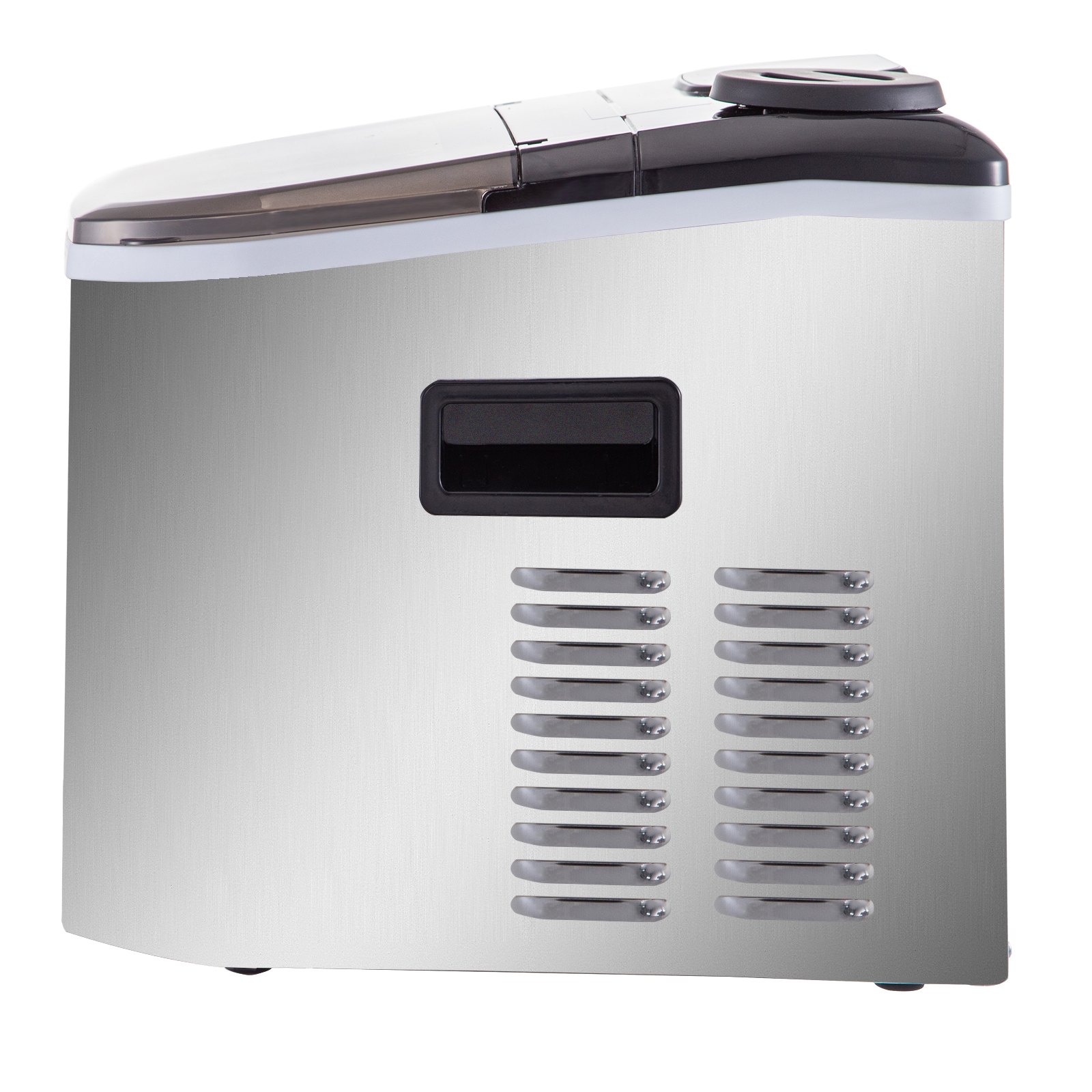 40ibs/18kg Countertop Ice Maker Portable Clear Ice Cubes Kitchen ...