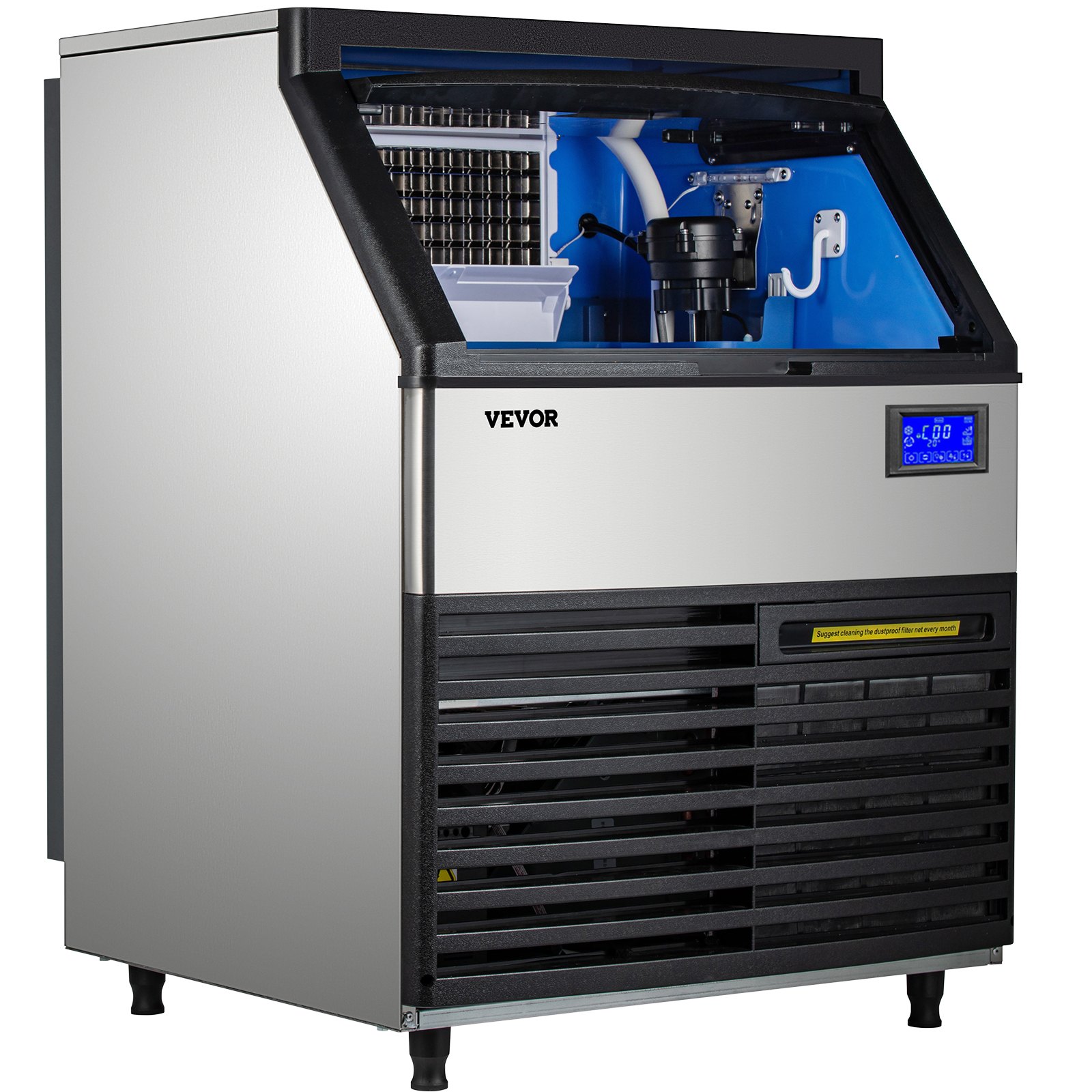 VEVOR Commercial Ice Maker Machine, 440LBS/24H ETL Approved Ice Machine ...