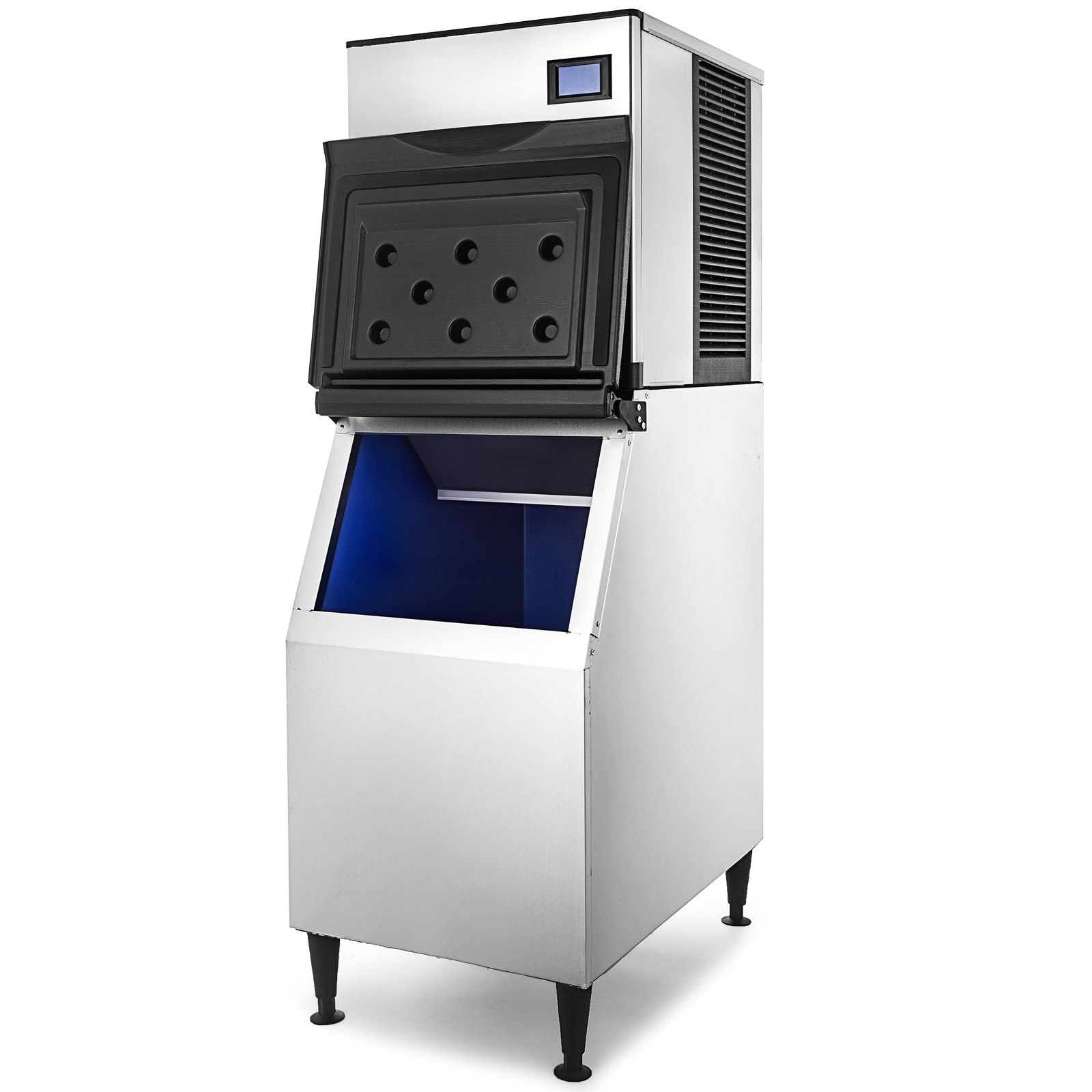 VEVOR Commercial Ice Maker Machine, ETL Approved 400LBS/24H LCD Panel ...