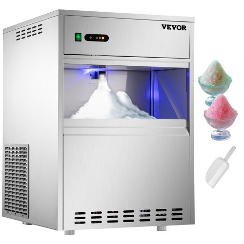 VEVOR 110V Commercial Snowflake Ice Maker 88LBS/24H, ETL Approved Food ...
